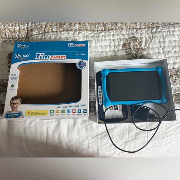 ontixo kids | Toys | Pre Ownedcontixo Kids Learning Tablet Blue And Black | Poshmark